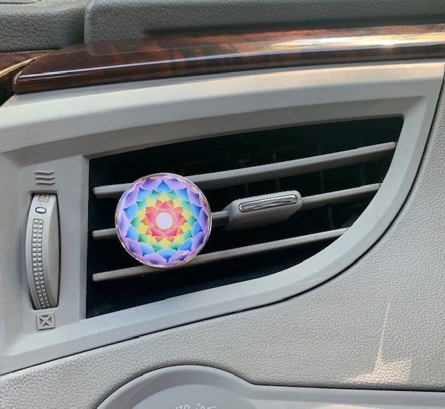 Sunburst Car Vent Diffuser | Wildflower
