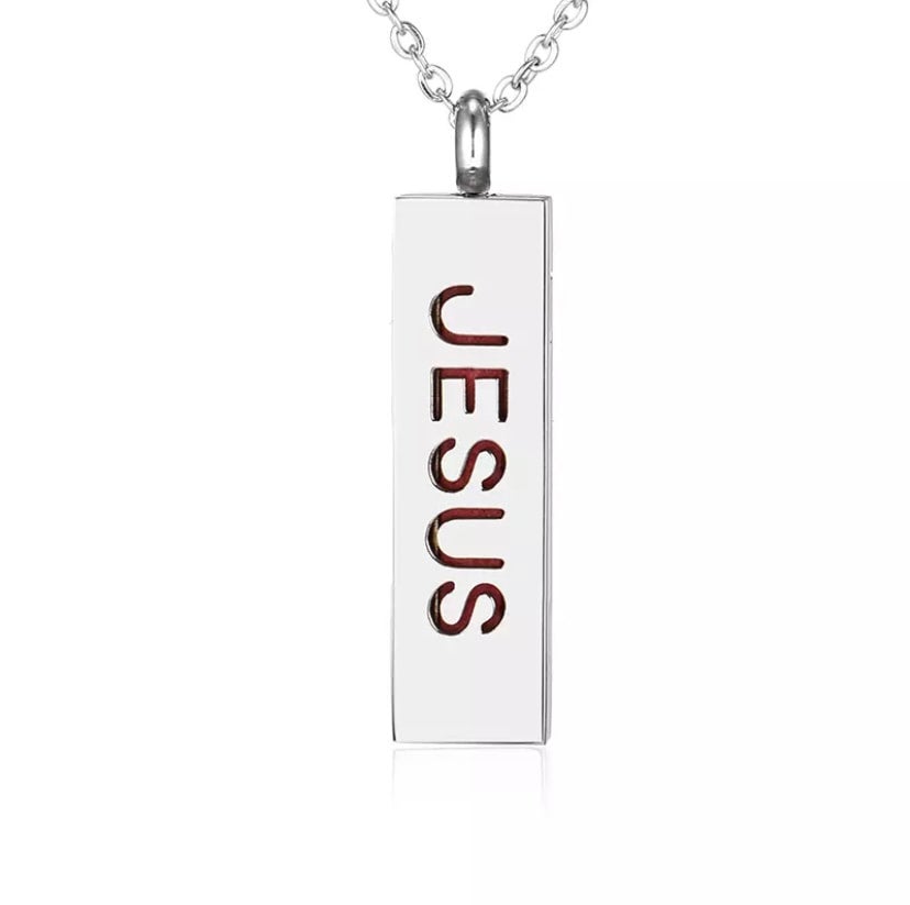 Jesus Diffuser Necklace | Wildflower